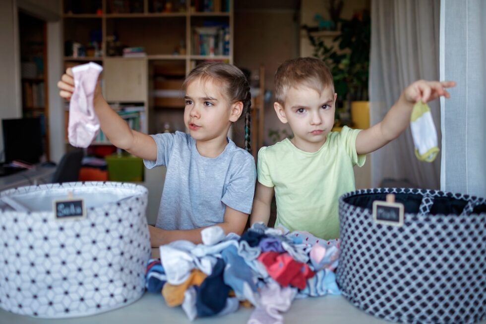 Putting the washing away - ELSA Schools at Home